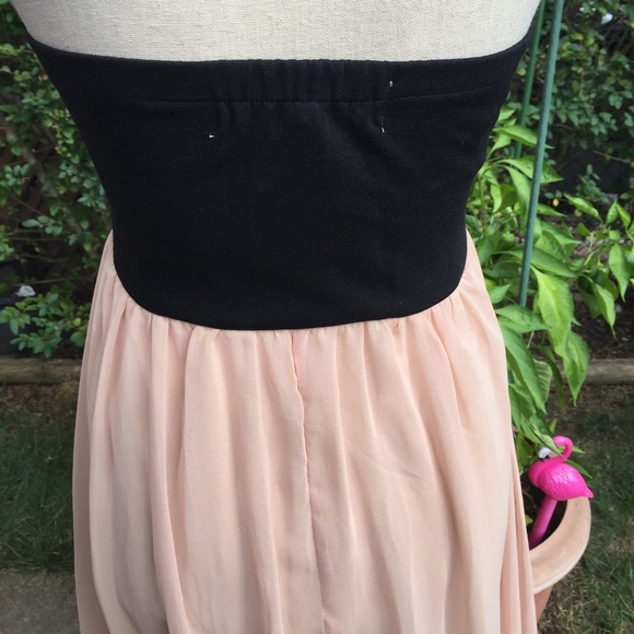 Reverse | Dresses | Reverse Black Faux Leather Pink Tulle Dress | Poshmark